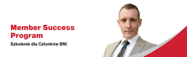 Member Success Program - BNI Polska - Local Business Global Network
